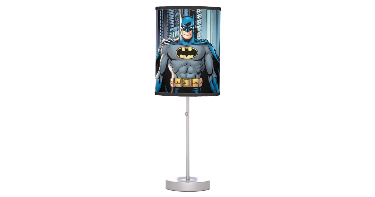 Batman Heroic Stance Table Lamp | Zazzle
