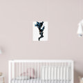Batman Jumping Down Action Shot Poster | Zazzle