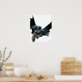Batman Jumping Forward, Yell Poster | Zazzle