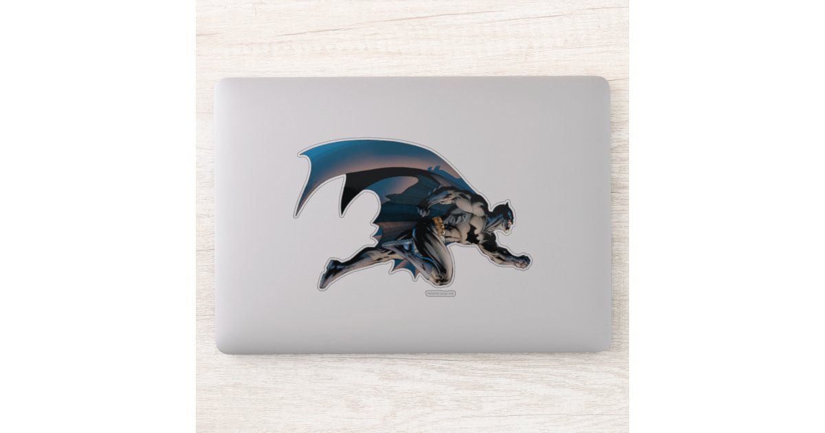 Batman Leaping Side View Sticker | Zazzle