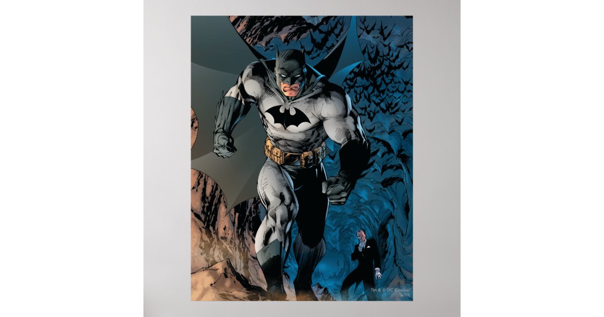 Batman Leaving Bat Cave Poster | Zazzle
