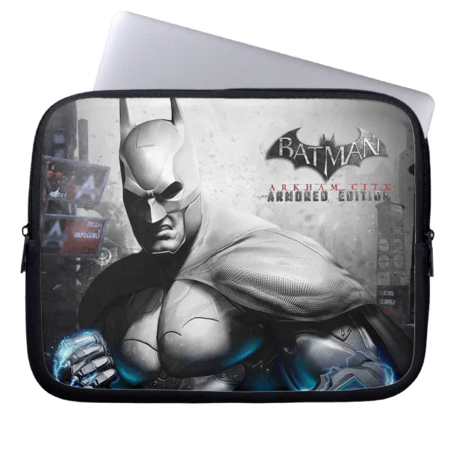 Batman - Lightning Laptop Sleeve | Zazzle