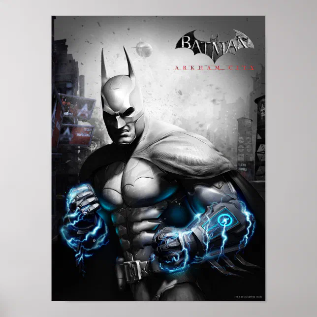 Batman - Lightning Poster | Zazzle