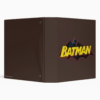 Batman | Old School Logo Binder | Zazzle