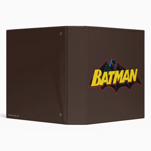 Batman | Old School Logo Binder | Zazzle