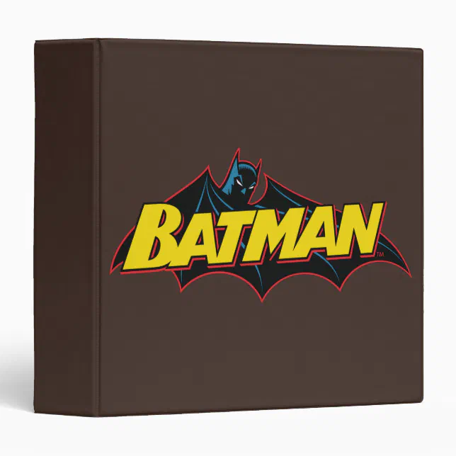 Batman | Old School Logo Binder | Zazzle