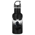 Batman Symbol | Spraypaint Logo Stainless Steel Water Bottle | Zazzle