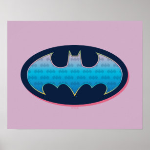 Pink Batgirl Logo Template