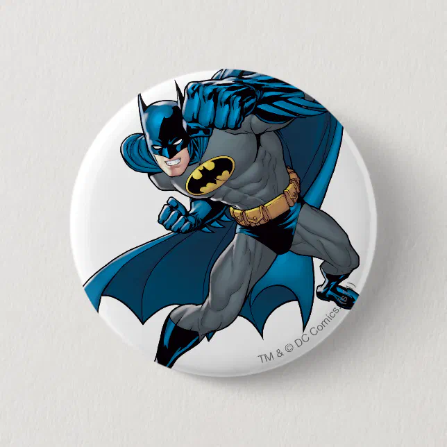Batman Punch Button | Zazzle