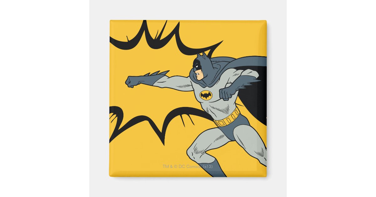 Batman Punch Magnet | Zazzle