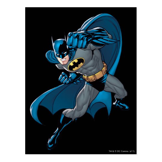 Batman Punch Postcard | Zazzle.com