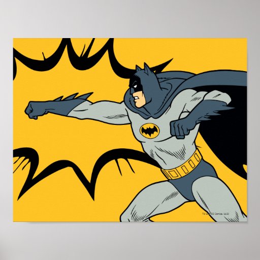 Batman Punch Posters | Zazzle