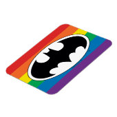 Batman Rainbow Logo Magnet | Zazzle