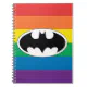 Batman Rainbow Logo Notebook | Zazzle
