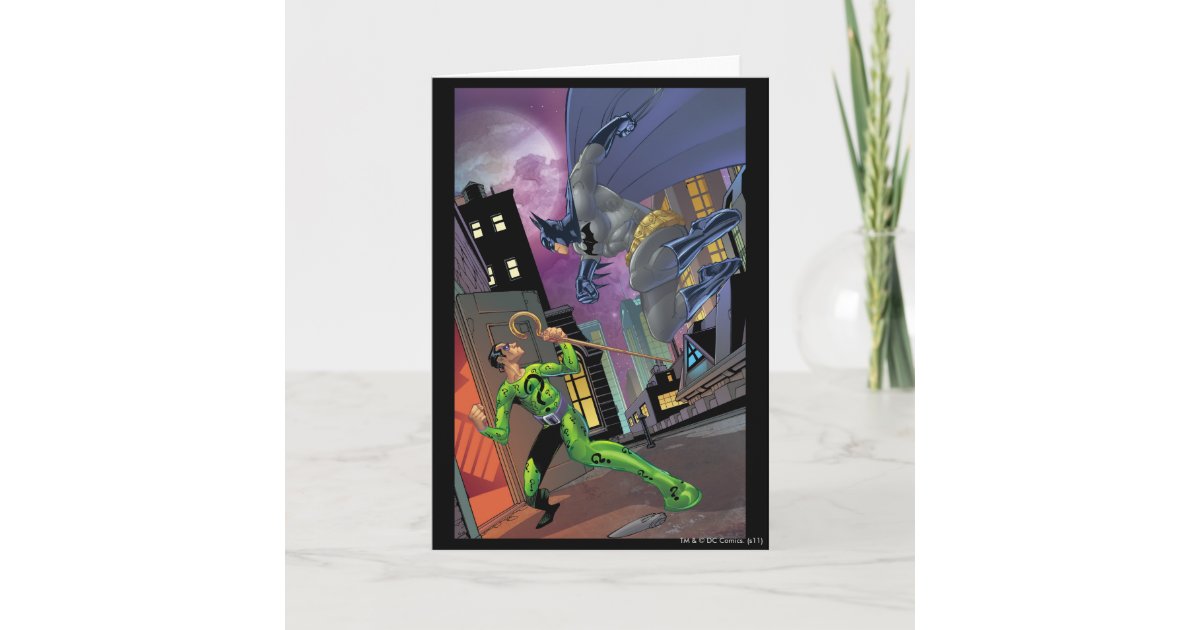 Batman - Riddler Card | Zazzle