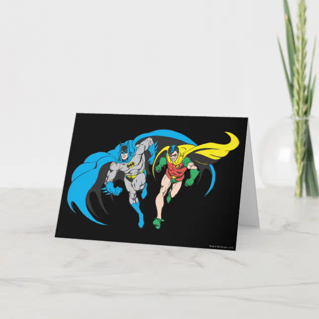 Batman & Robin Card | Zazzle