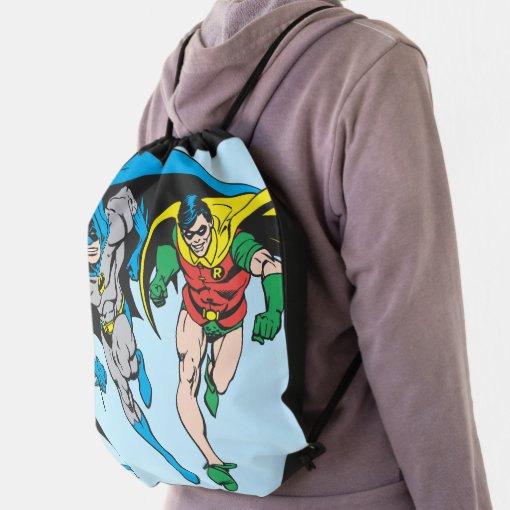 Batman & Robin Drawstring Bag | Zazzle