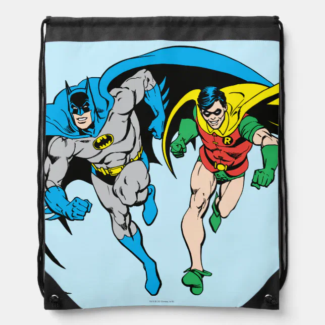 Batman & Robin Drawstring Bag | Zazzle
