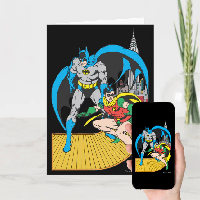 Batman & Robin Escape Card | Zazzle