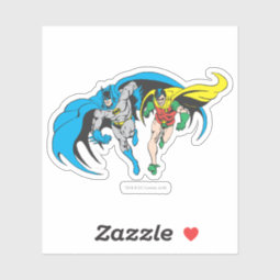 Batman & Robin Sticker | Zazzle
