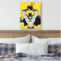 Batman Running With Bomb Canvas Print | Zazzle