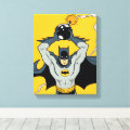 Batman Running With Bomb Canvas Print | Zazzle