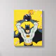 Batman Running With Bomb Canvas Print | Zazzle