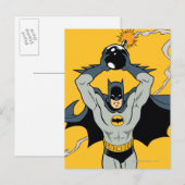 Batman Running With Bomb Postcard | Zazzle