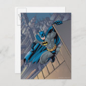Batman Scenes - Hanging From Ledge Postcard | Zazzle