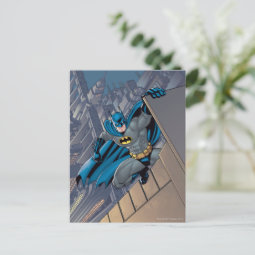 Batman Scenes - Hanging From Ledge Postcard | Zazzle
