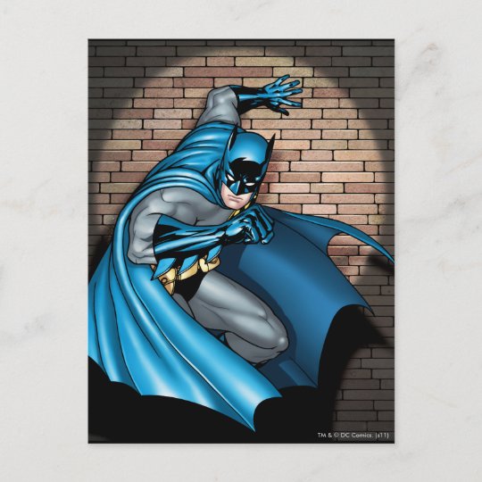 Batman Scenes - In the Spotlight Postcard | Zazzle.com