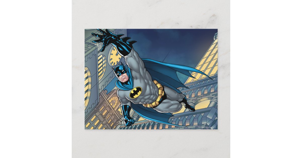Batman Scenes - Soaring Postcard | Zazzle