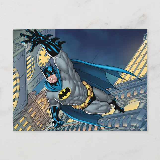 Batman Scenes - Soaring Postcard | Zazzle