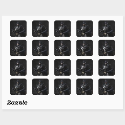 Batman Square Sticker | Zazzle