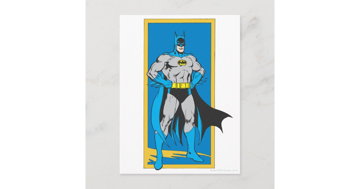 Batman Stands 2 Postcard | Zazzle