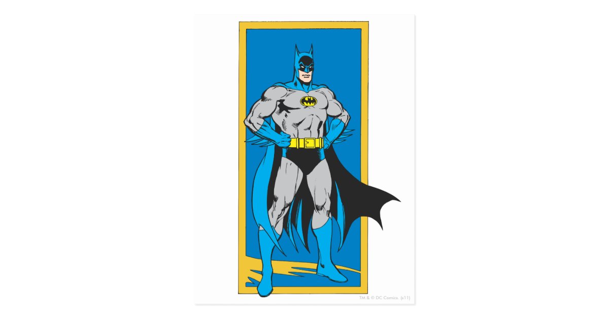 Batman Stands 2 Postcard | Zazzle.com