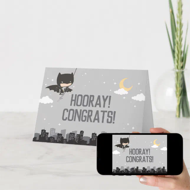 Batman Super Hero Congratulations Card | Zazzle