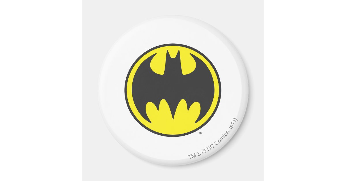 Batman Symbol | Bat Circle Logo Magnet | Zazzle