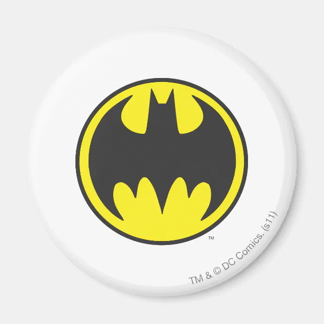 Batman Symbol | Bat Circle Logo Magnet | Zazzle