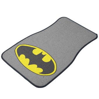 Batman Symbol | Bat Oval Logo Car Mat | Zazzle
