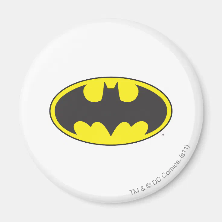 Batman Symbol | Bat Oval Logo Magnet | Zazzle