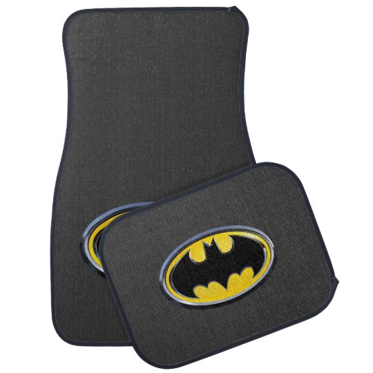 Batman Symbol | Classic Logo Car Floor Mat | Zazzle.com