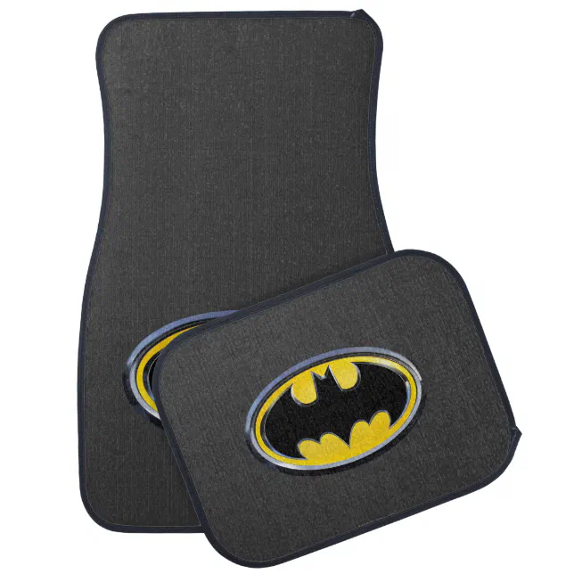 Batman Symbol | Classic Logo Car Floor Mat | Zazzle