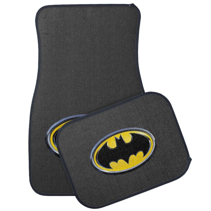 Batman Symbol | Classic Logo Car Floor Mat | Zazzle.com