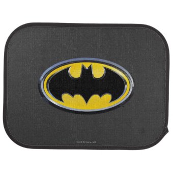 Batman Symbol | Classic Logo Car Floor Mat | Zazzle