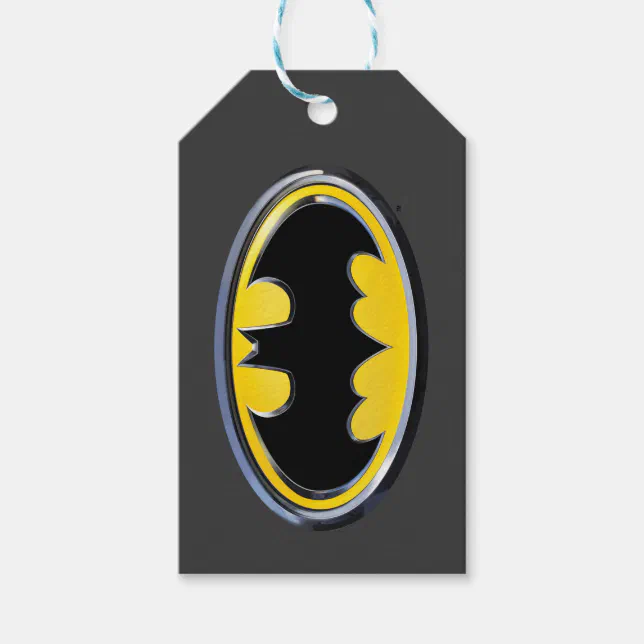 Batman Symbol | Classic Logo Gift Tags | Zazzle