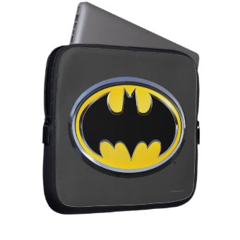 Batman Symbol | Classic Logo Laptop Sleeve | Zazzle