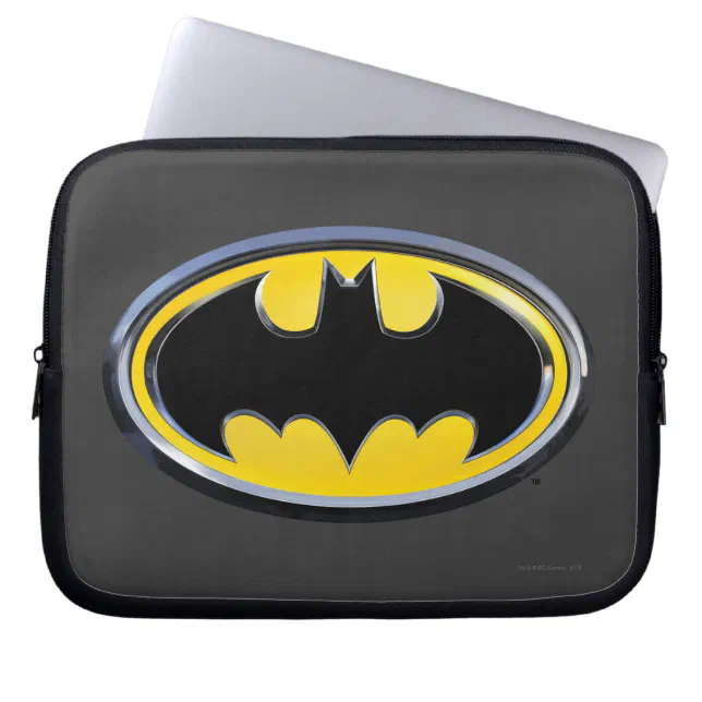 Batman Symbol | Classic Logo Laptop Sleeve | Zazzle