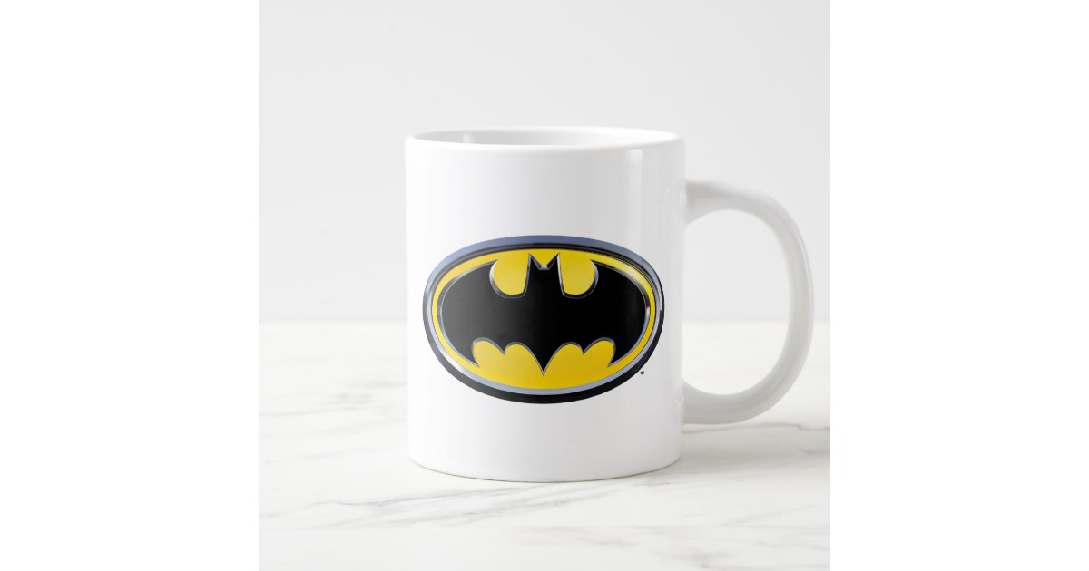 Batman Symbol | Classic Logo Large Coffee Mug | Zazzle