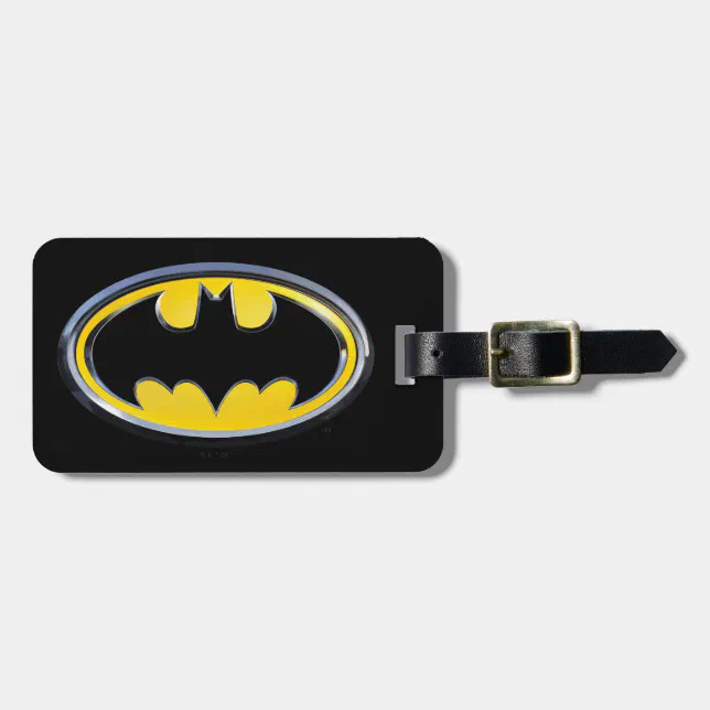 Batman Symbol | Classic Logo Luggage Tag | Zazzle